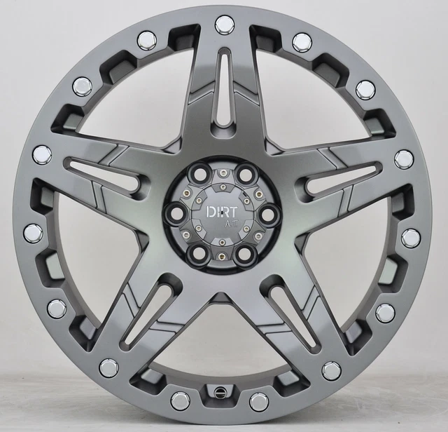 DIRT D66 9X18 6x139.7 Rims for Ford Ranger Toyota Hilux Isuzu DMax L200 ...