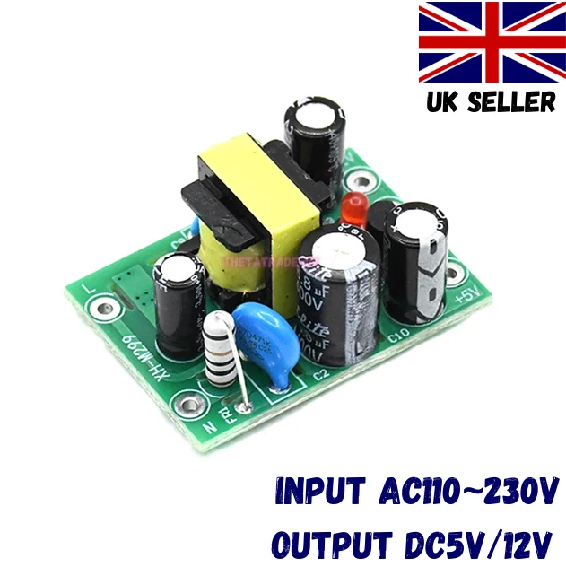 MINI AC-DC CONVERTER AC to DC Transformer Power Module AC 110V-220V DC ...