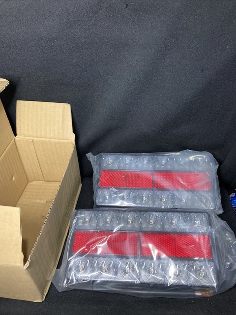 LED TRAILER LIGHTS Left And Right With Number Plate Light EUR 5,59 ...