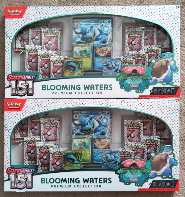 POKÉMON TCG SCARLET & Violet 151 Blooming Waters Collection New Sealed ...