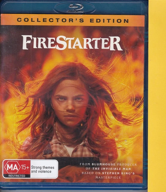 FIRESTARTER : COLLECTOR'S Edition (Blu-ray, 2022, Region ABC) Zac Efron ...
