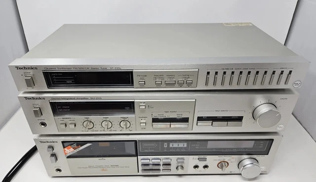 TECHNICS HIFI STEREO Seperates Amplificatore HiFi Su Z45 M228x Deck ...