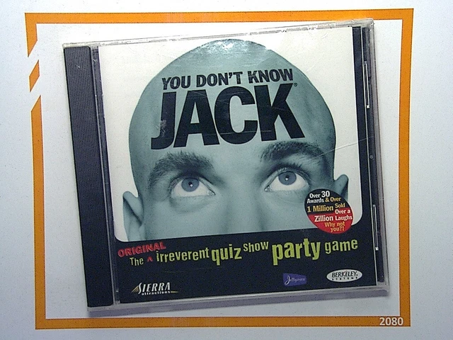 YOU DON'T KNOW Jack PC CD Rom Quiz Party Game New & sealed EUR 17,62 ...