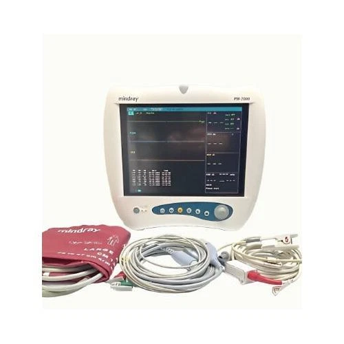 MINDRAY PM-7000 MONITOR paziente con ECG, T1, T2, IBP1, IBP2, SpO2, CO e NBP EUR 481,62 ...