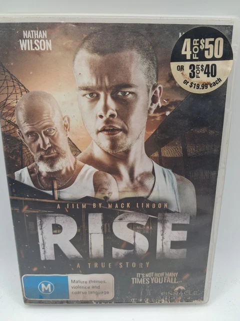 RISE DVD (2014) Nathan Wilson Martin Sacks Region 4 R4 | Free Post $12. ...
