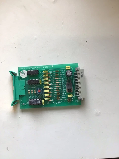 ALLEN MARTIN ACM/X D80 Card. £104.71 - PicClick UK