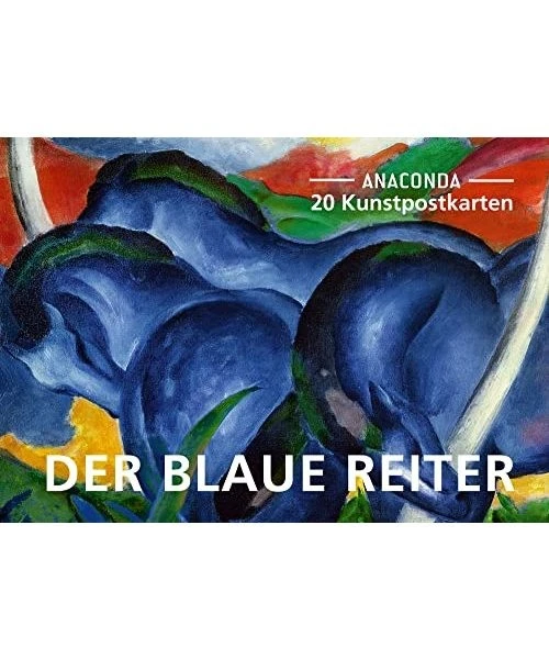 POSTKARTEN-SET DER BLAUE Reiter: 20 Kunstpostkarten aus hochwertigem ...