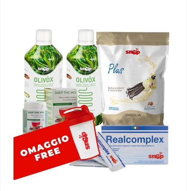 PROGRAMMA DETOX SNEP con Plus da 1 Kg. - Dimagrante e drenante olivox 2 ...