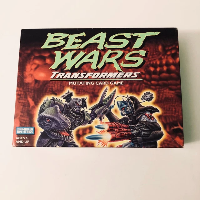 VTG 1997 TRANSFORMERS Beast Wars Mutating Card Game Missing ...