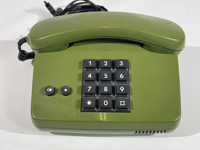 RETRO TELEFON KRONELINE Dou Krone Post Telefon dunkelgrün Sammler A EUR ...
