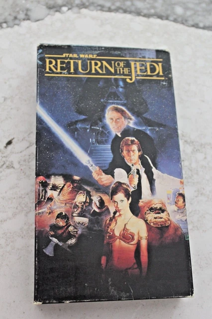 RETURN OF THE JEDI Star Wars (VHS 1990) ROTJ Tape Original release content £11.75 - PicClick UK