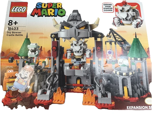 LEGO SUPER MARIO: Dry Bowser Castle Battle Expansion Set (71423) £99.99 ...