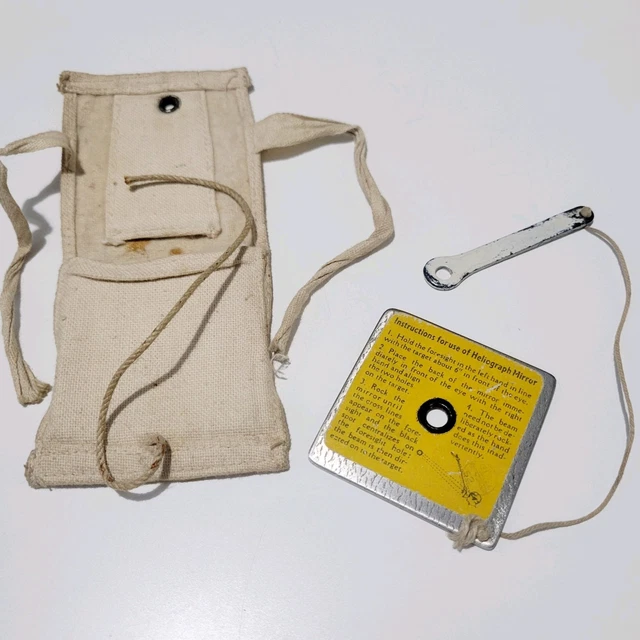 WW2 RAF - 1941 Mae West Heliograph - Life Preserver Pocket Survival Kit ...