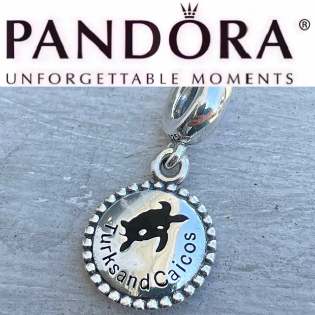 PANDORA AUTHENTIC ISLAND Of Turks And Caicos Exclusive Country Dangle ...