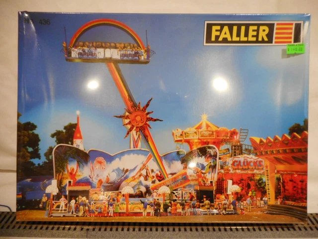FALLER 436 HO Scale Carnival Rainbow Roundabout Unassembled Building ...