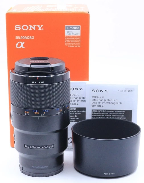 NEW SONY FE 90mm F2.8 Macro G OSS Lens for Full Frame E Mount ...
