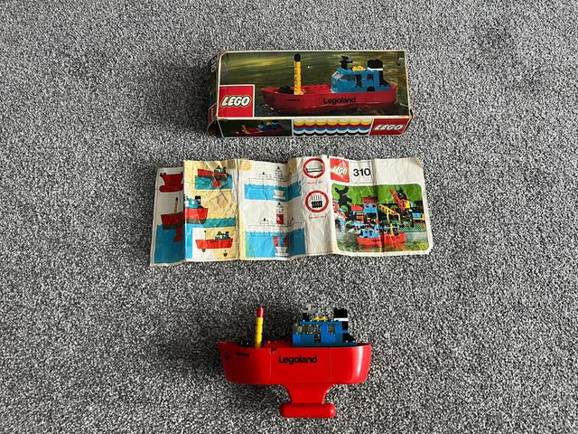 LEGO 310 (LEGOLAND) Vintage 1973 Traghetto EUR 11,70 - PicClick IT