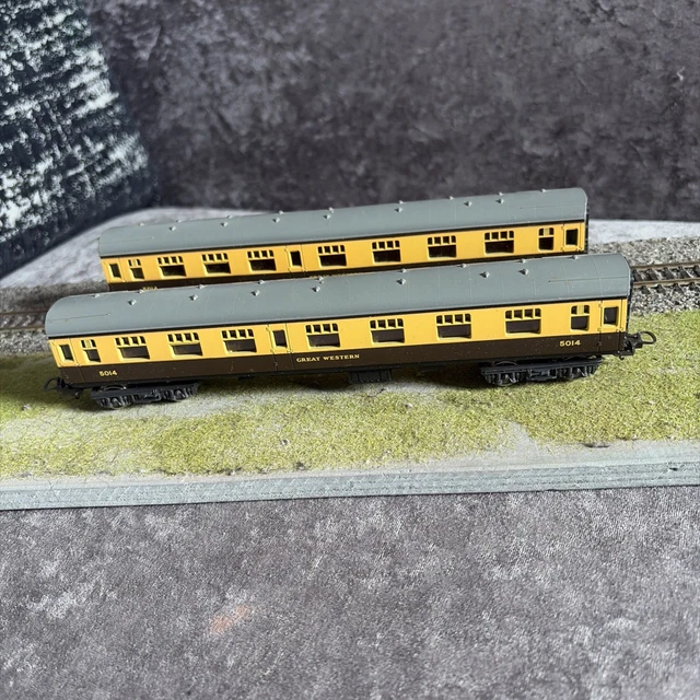 X2 LIMA GWR 5014 Coaches HO Scale £6.00 - PicClick UK
