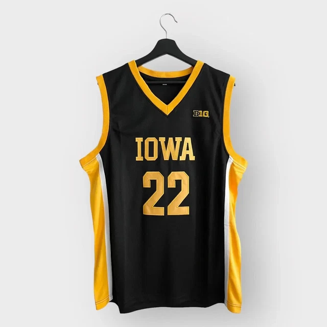 CAITLIN CLARK #22 Iowa Hawkeyes 2024 Black Basketball Jersey Large $48. ...
