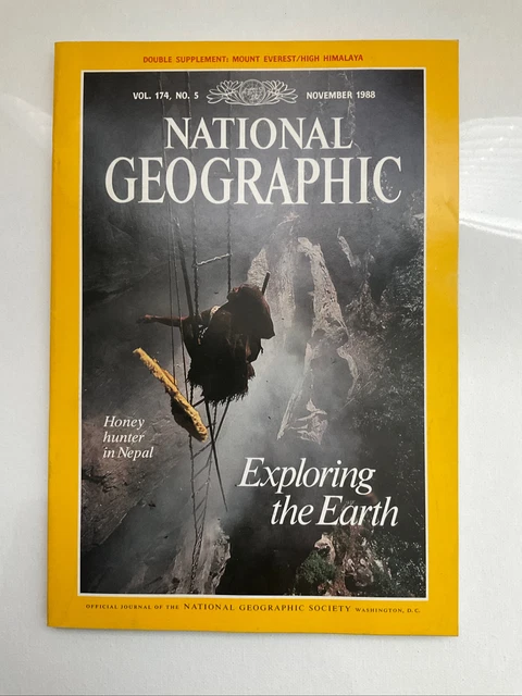 NATIONAL GEOGRAPHIC MAGAZINE Vol 174 N°5 Novembre 1988 EUR 9,74 ...