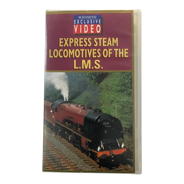WHSMITH EXPRESS STEAM Locomotives LMS VHS Railway Documentary Vintage ...