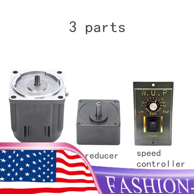 27 RPM HIGH Torque Gear Motor AC Electric Motor Variable Speed ...