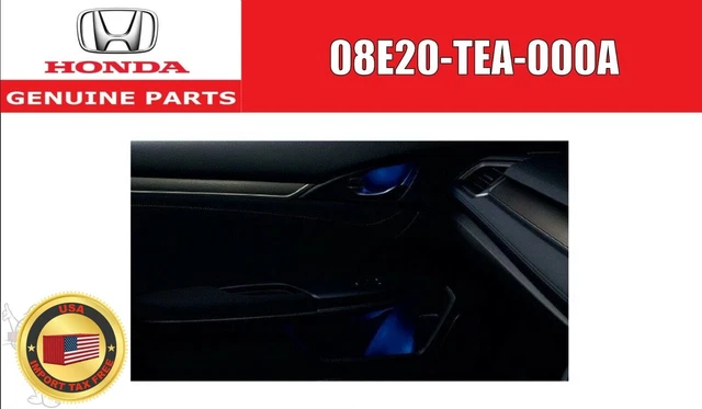 HONDA GENUINE CIVIC Type-R FC1 FK7 FK8 Inner Door Handle BLUE LED LIGHT ...