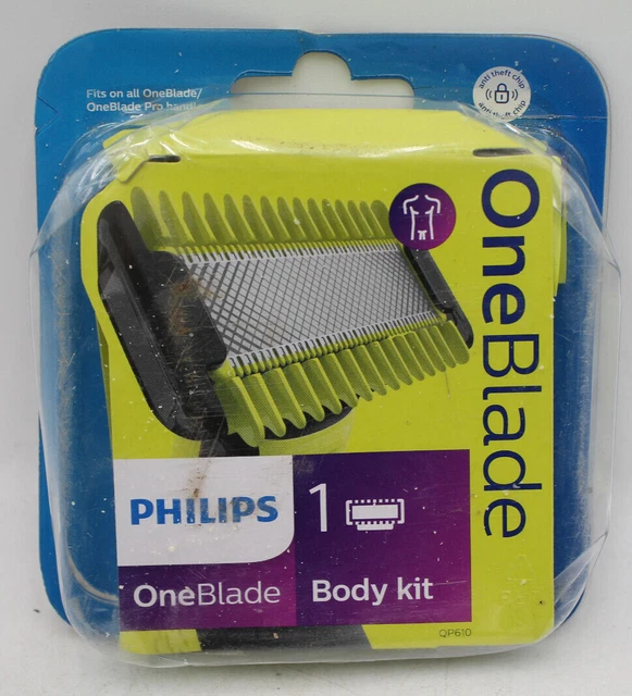 PHILIPS ONEBLADE REPLACEMENT Blade 1 Body Kit QP610/50-New But Squashed ...