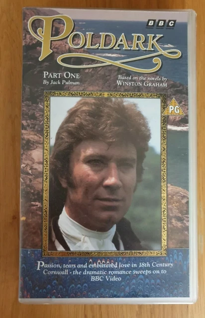 BBC POLDARK PART ONE VHS VIDEO ( pre owned) - JACK PULMAN ROBIN ELLIS £ ...
