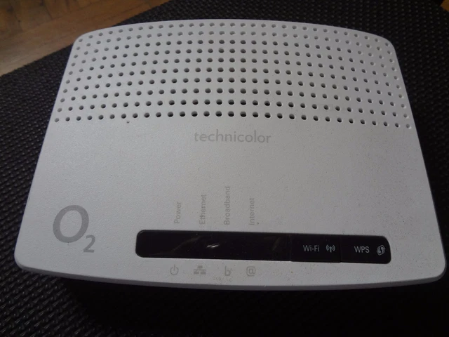 TECHNICOLOR WIRELESS BOX cp1224WFVPM Router Modem Without Adapter £9.30 ...