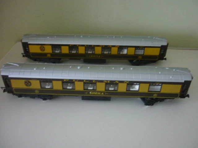 HORNBY PULLMAN COACHES 'Ursula & Sheila' Oo Gauge - Please Read ...