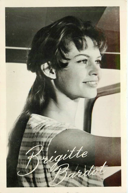 POSTCARD RPPC 1950S Brigitte Bardot Sexy Movie Star actress #3060 TP24-2071 £13.46 - PicClick UK