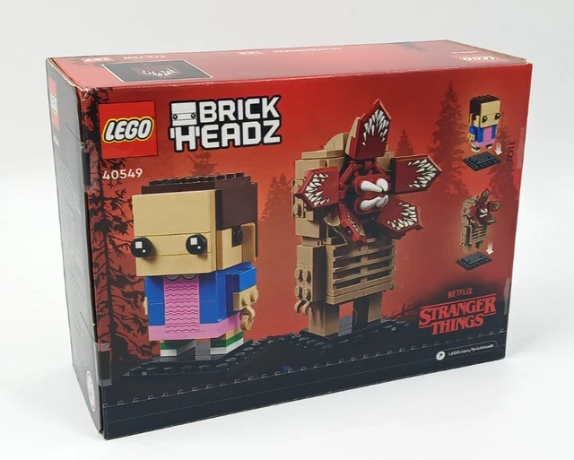 LEGO BRICKHEADZ NETFLIX Stranger Things Demogorgon & Eleven (40549) New ...