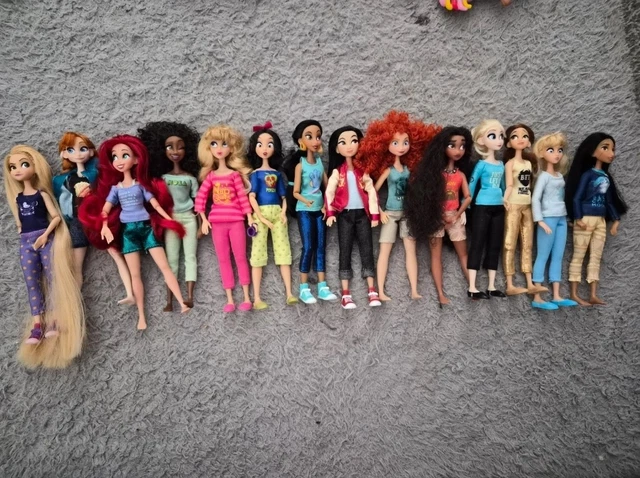 DISNEY STORE RALPH Breaks the Internet Comfy Squad Princess Doll Set £1 ...