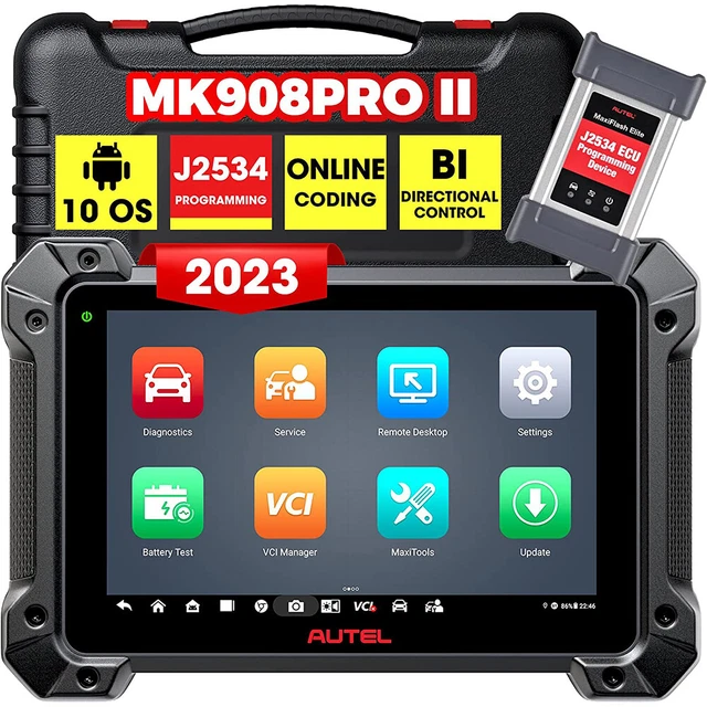 AUTEL MK908 PRO II MaxiSys MS908S MS908P OBD Scanners Programmation ...