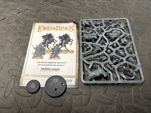 GAMES WORKSHOP MESBG The Witch-King of Angmar - New On Sprue £21.52 ...