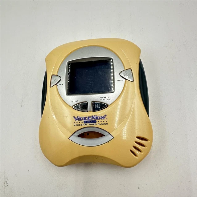 VTG HASBRO VIDEO Now Color Personal Video Player Yellow 2004 Untested ...