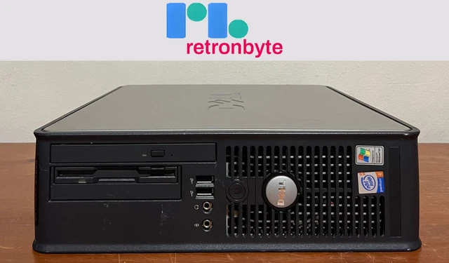 DELL OPTIPLEX GX520 Windows XP Desktop Computer Parallel / Serial Port ...