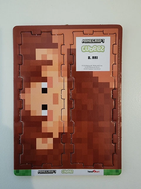 MINECRAFT CUBEEZ #16 Husk - 2025 Woolworths BigW $3.99 - PicClick AU