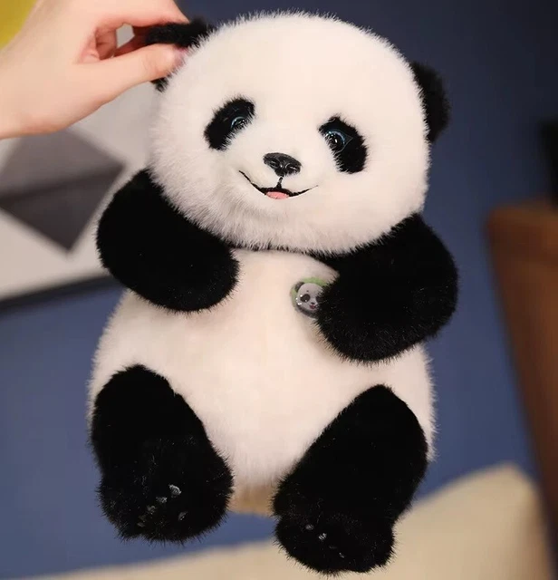 PANDA BEAR 10& Stuffed Animal Plush Toys Toddler Doll Kids Gifts in ...