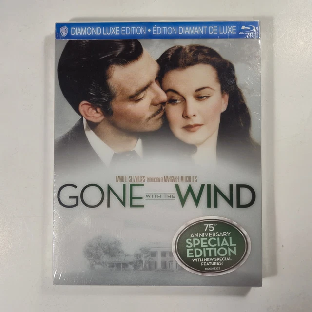 GONE WITH THE Wind (Blu-ray, 75th Anniversary) Diamond Luxe Edition - NEW SEALED $54.99 ...
