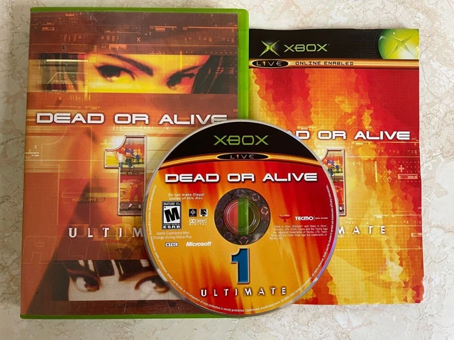 DEAD OR ALIVE 1 Ultimate OG Xbox (Microsoft, 2004) CIB Complete TESTED ...
