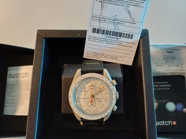 OMEGA X SWATCH MOONSWATCH MISSION TO JUPITER SPEEDMASTER Bioceramic NEW ...