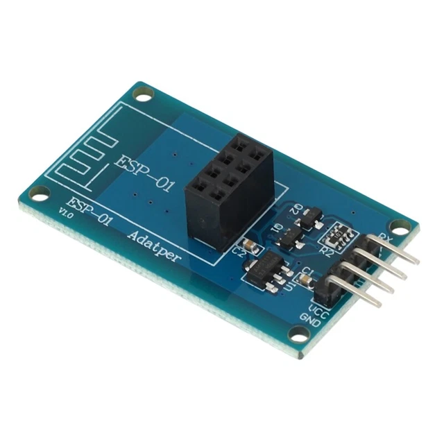 ESP-01 3.3V 5V Esp01 PCB Serial WiFi Wireless Adapter Module for K6 $3. ...