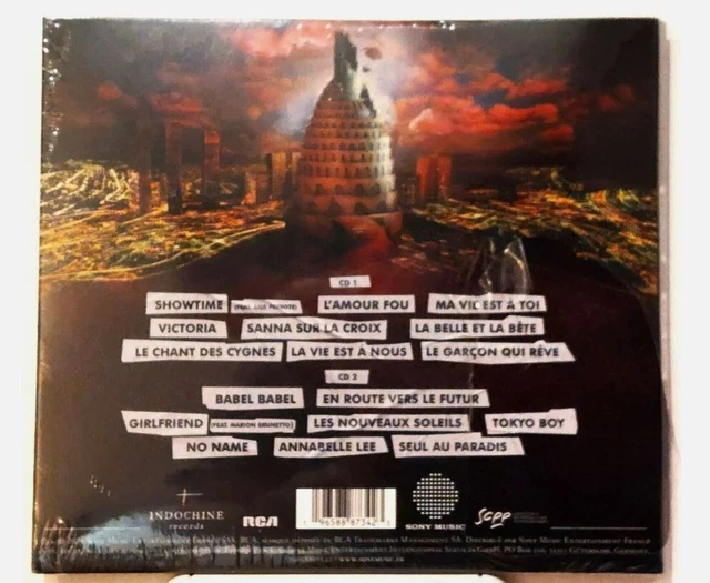 NOUVEL ALBUM 2 Cd INDOCHINE Babel Babel 9/2024 neuf édition digisleeve ...