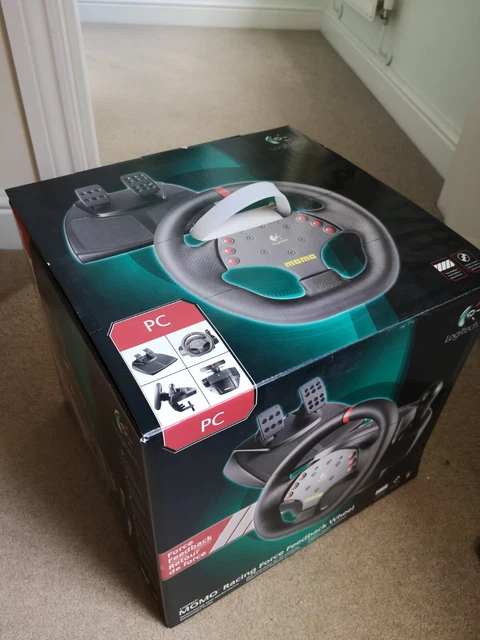 PC LOGITECH MOMO Racing Wheel Force Pedali Feedback EUR 57,94 - PicClick IT