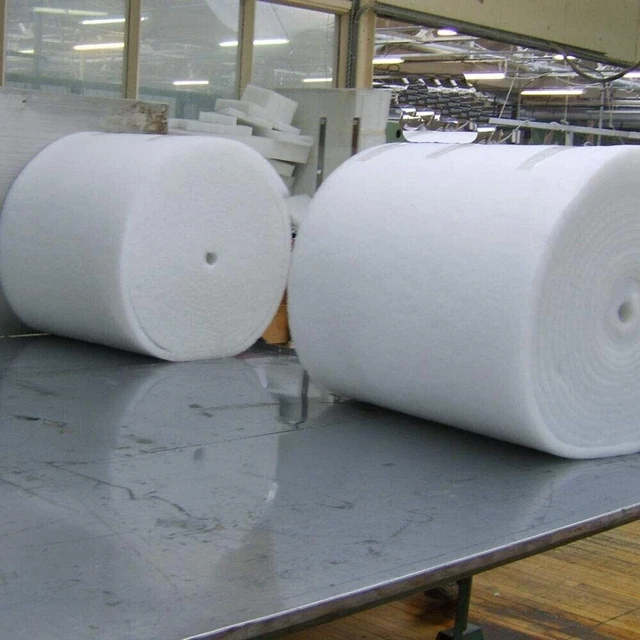 20 METRE ROLL 200gsm / 6oz POLYESTER WADDING DACRON 27" £39.95 ...