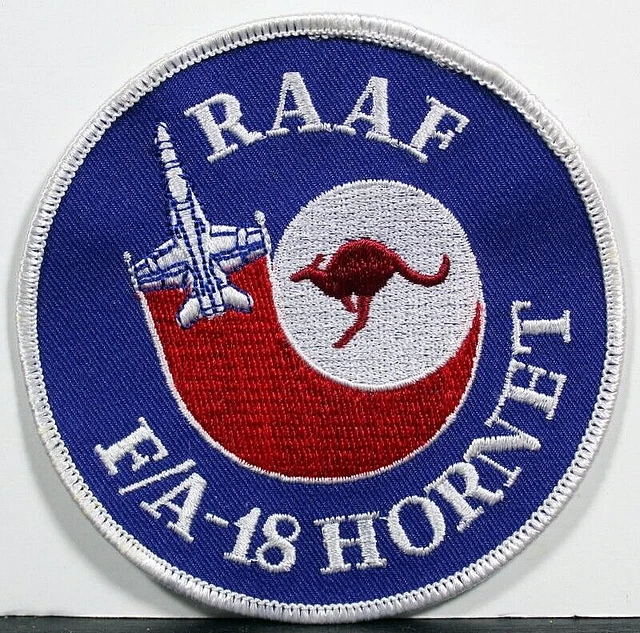 ROYAL AUSTRALIAN AIR Force RAAF F/A-18 Australia Crest Insignia Badge ...