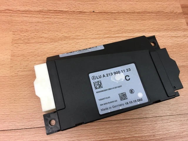 MERCEDES W213 S213 Zündsteuergerät Zündschloss Steuergerät A2139001123 ...