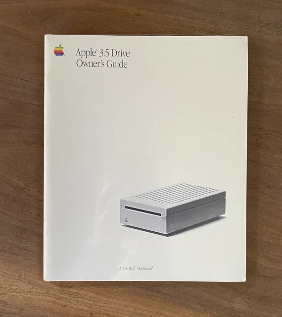 GUIDA PROPRIETARIA VINTAGE Apple 3.5 Drive, Apple Iigs EUR 33,50 ...